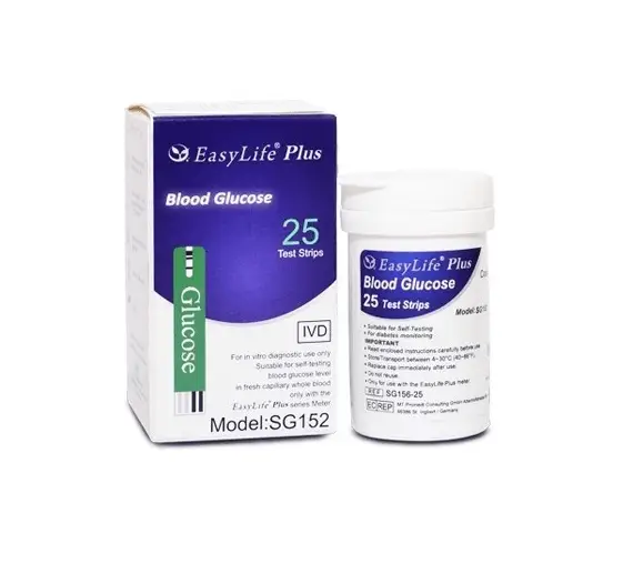 Tira / Cinta Para Glicemia Glucosa Easy Life Plus | Medicaltec
