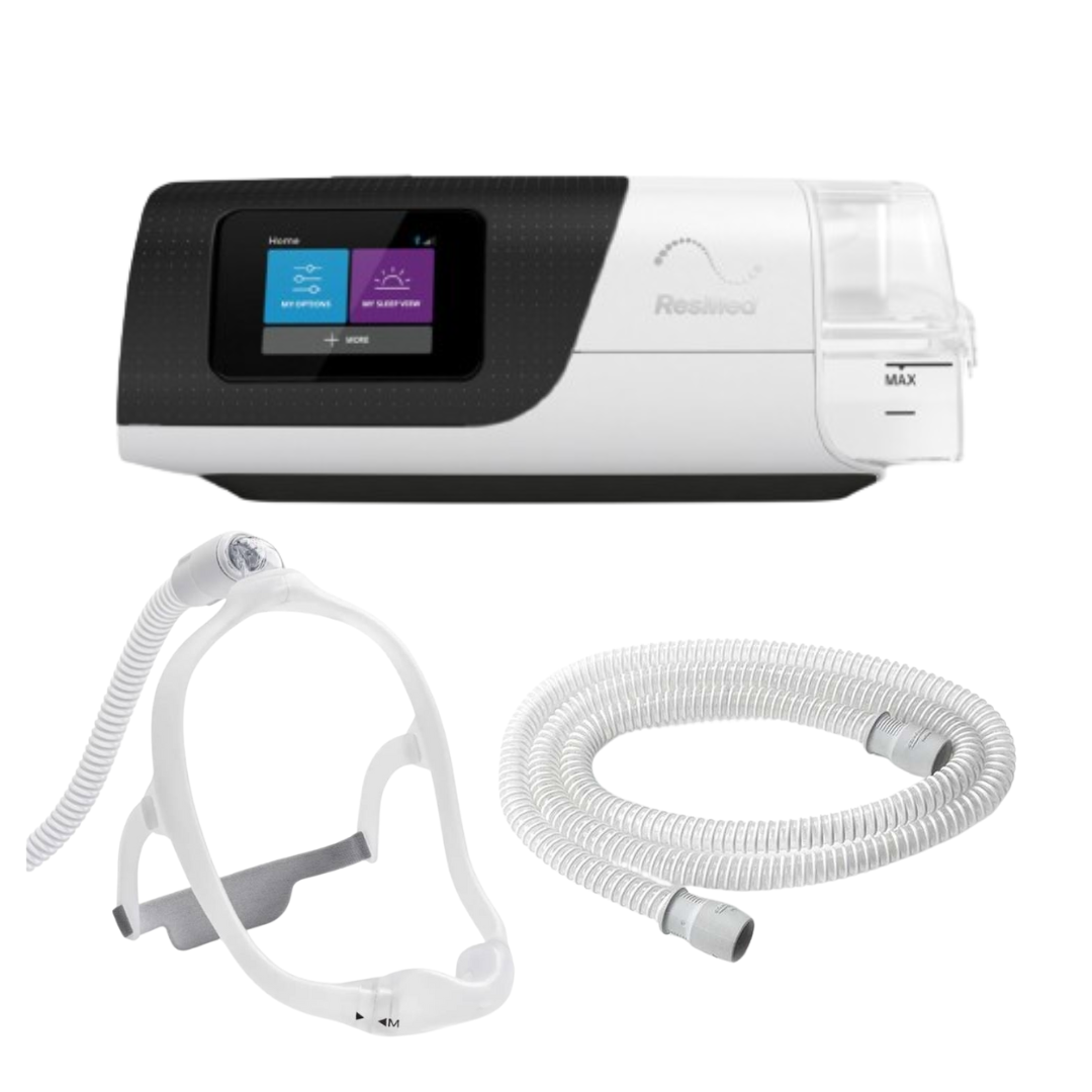 Auto CPAP AirSense 11 Resmed con Tubo Estándar y Mascarilla Nasal ...