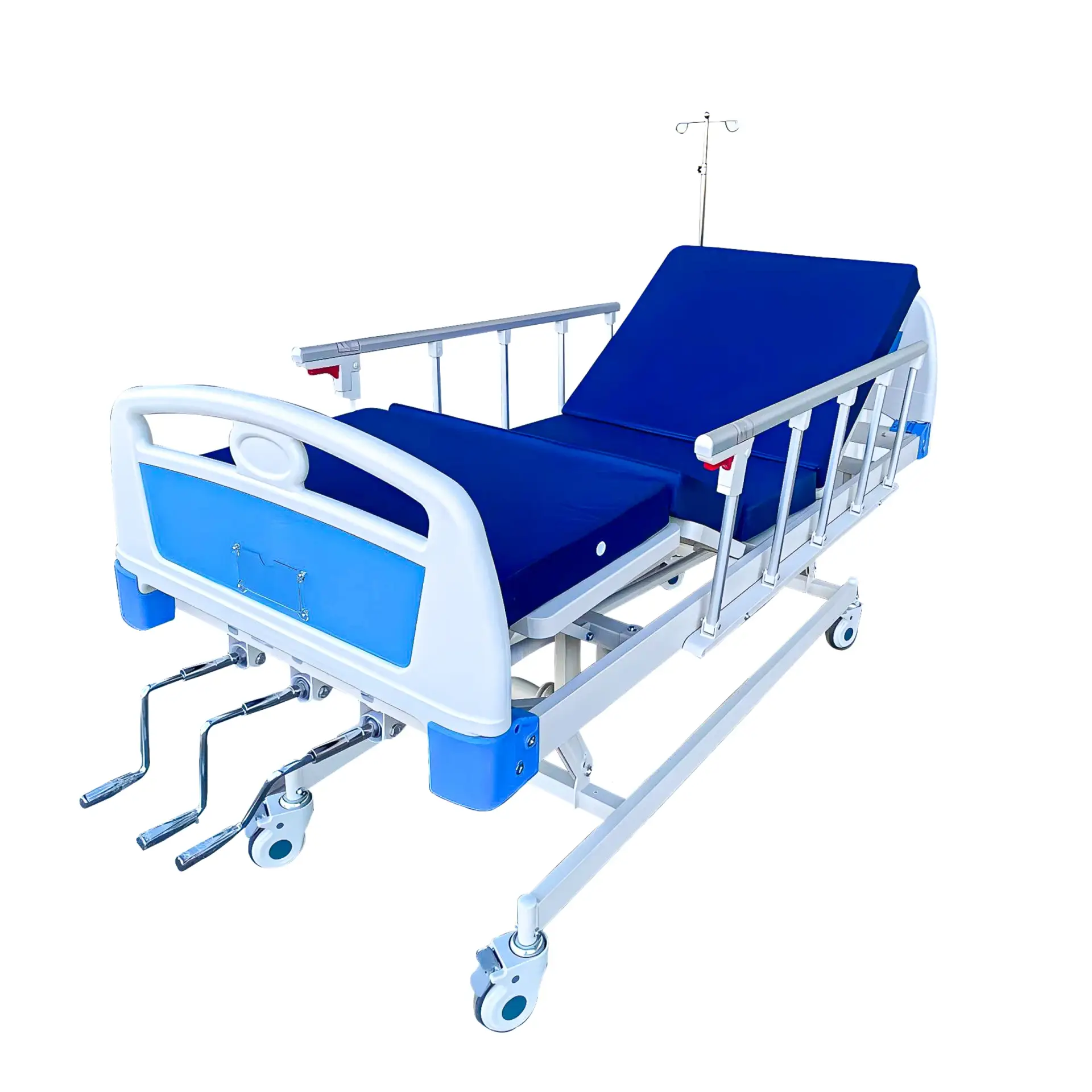 Catre Clínico Manual 3 Funciones con Colchón Incluido - KY313S | Medicaltec