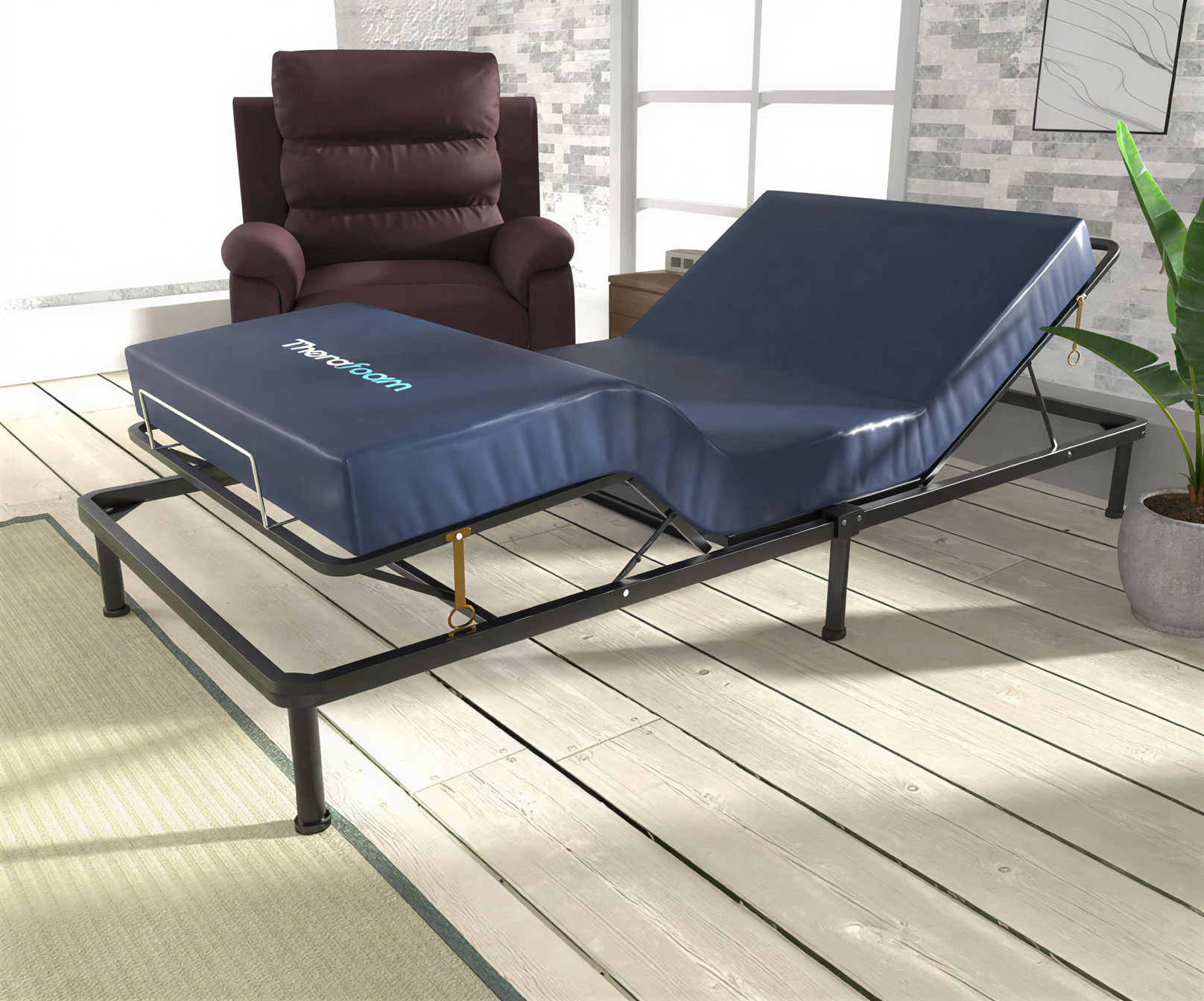 Colchón con Memory y HD Foam Antiescaras | TheraFoam | Medicaltec
